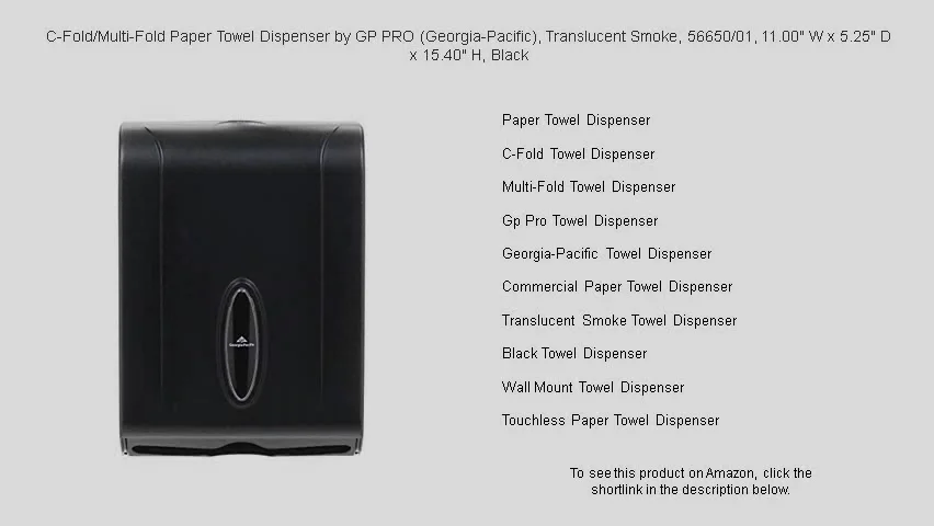 C-Fold/Multi-Fold Paper Towel Dispenser by GP PRO (Georgia-Pacific ...
