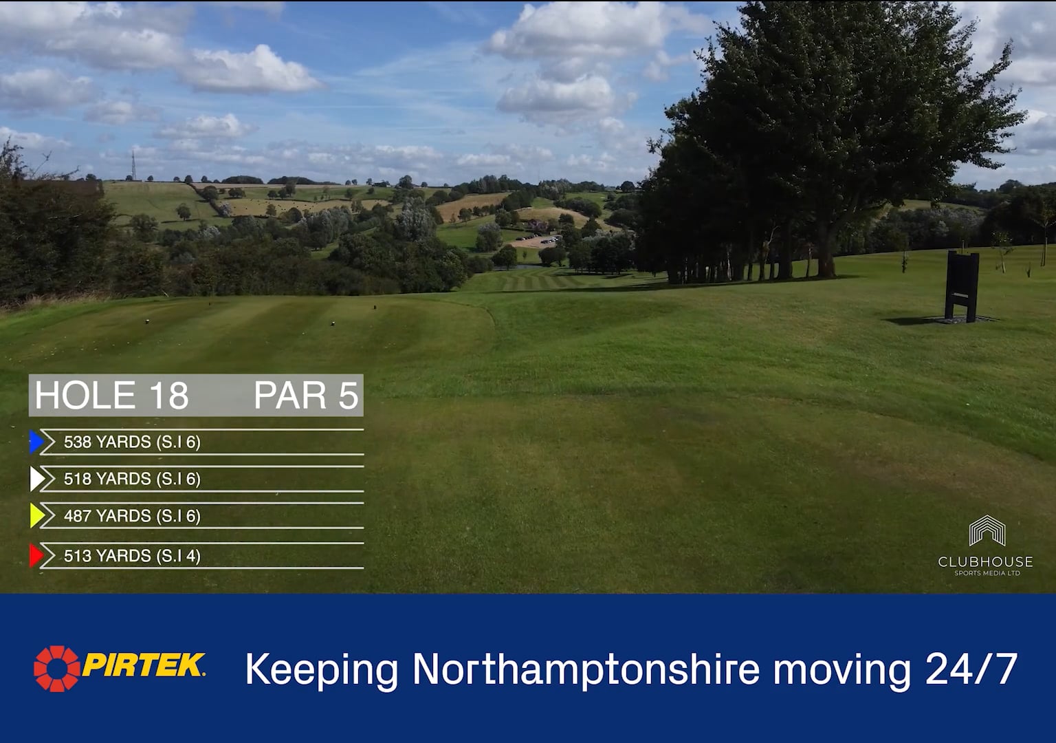 Hole 18 | Cold Ashby Golf Centre