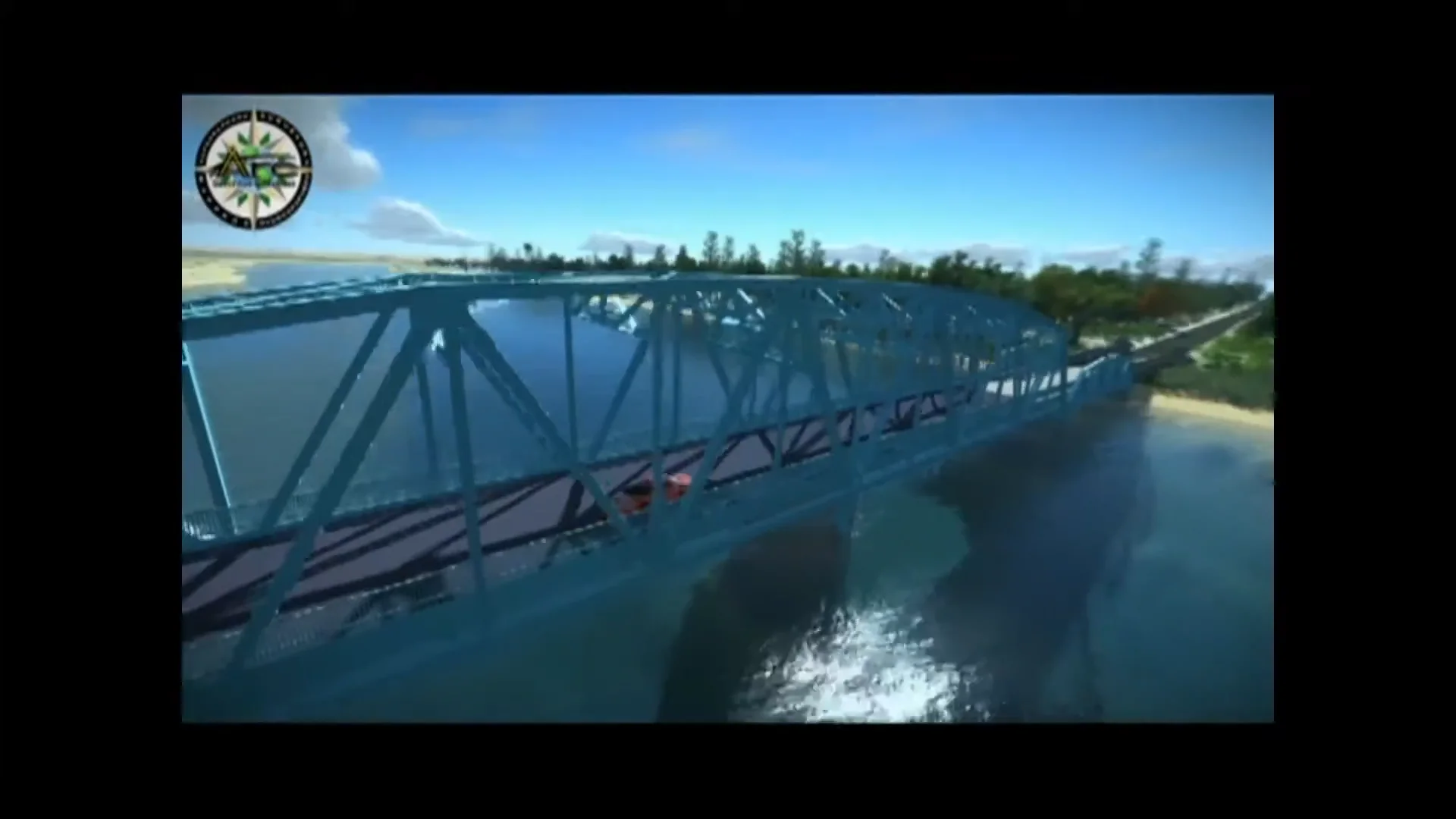 St Mary's Bridge Hwy 17, Florida Georgia line on Vimeo