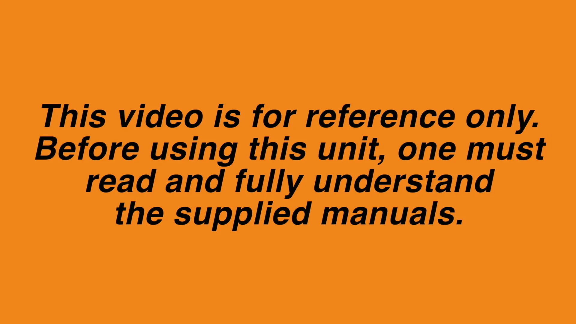 VTS - EVAC training video on Vimeo