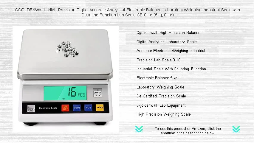 CGOLDENWALL High Precision Digital Accurate Analytical Electronic ...