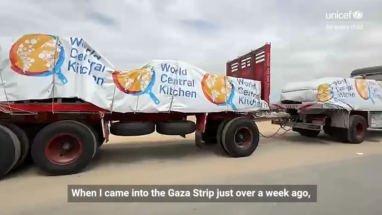 UNICEF Spokesperson James Elder gives an update on the ground in Gaza ...