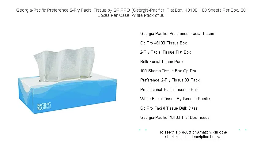 Georgia-Pacific Preference 2-Ply Facial Tissue by GP PRO (Georgia ...
