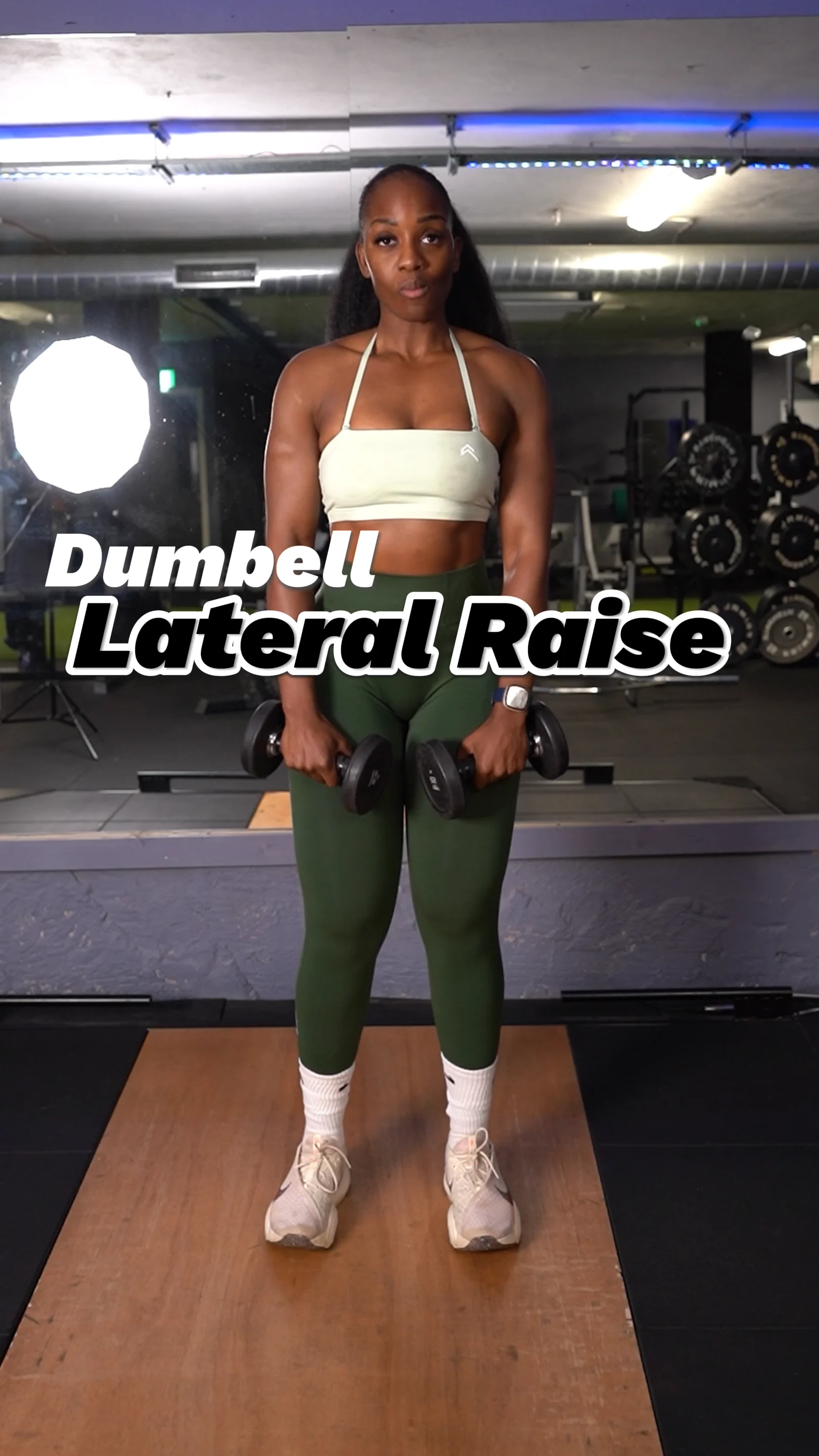 DB lateral Raise