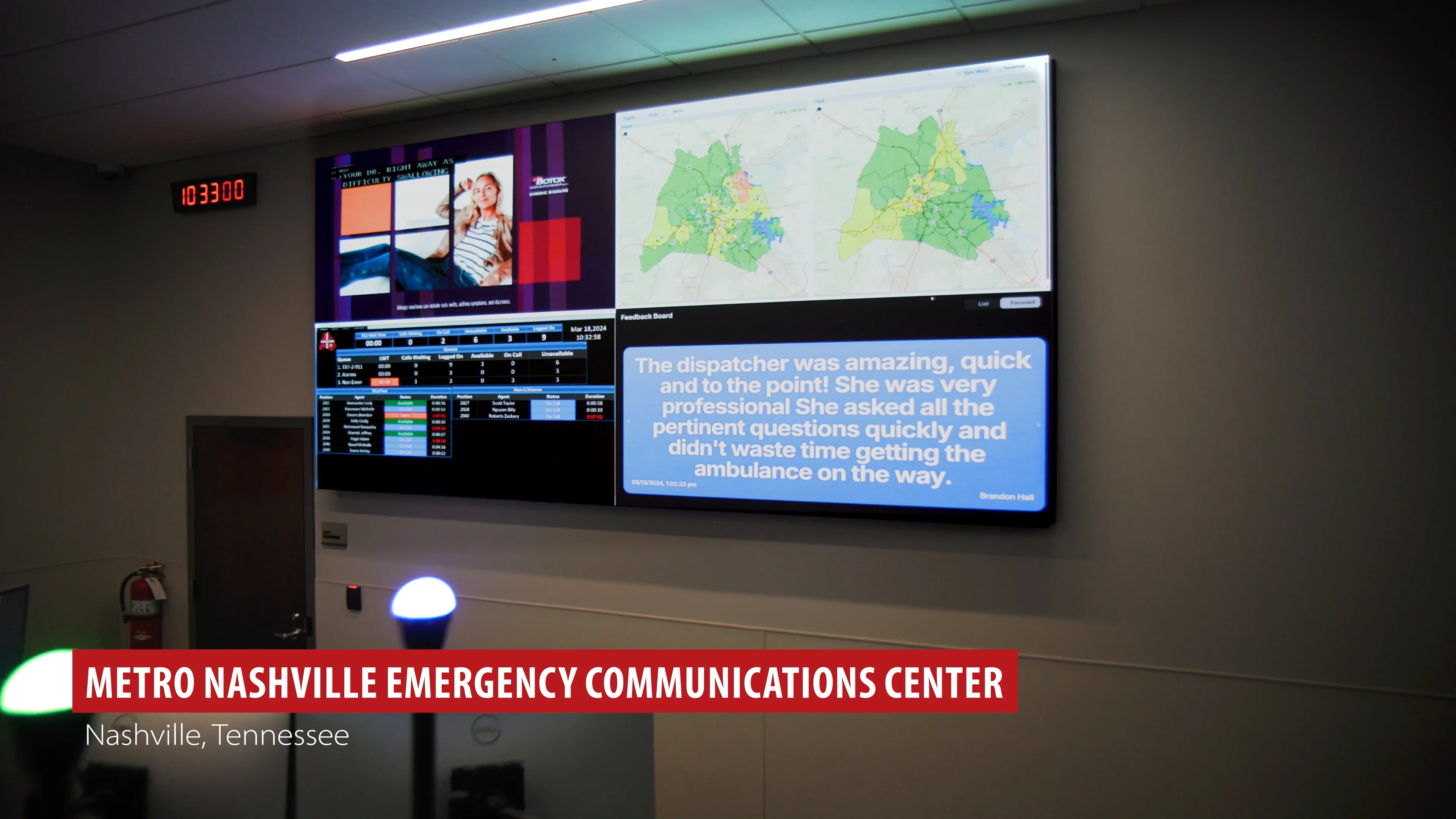 Metro Nashville Emergency Communications Center - Success Story