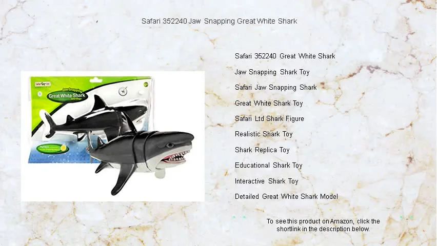 Safari 352240 Jaw Snapping Great White Shark on Vimeo