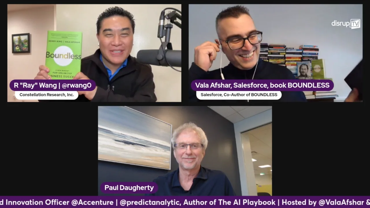 DisrupTV Episode 359, Paul Daugherty, Eric Siegel - Hosted by Vala ...