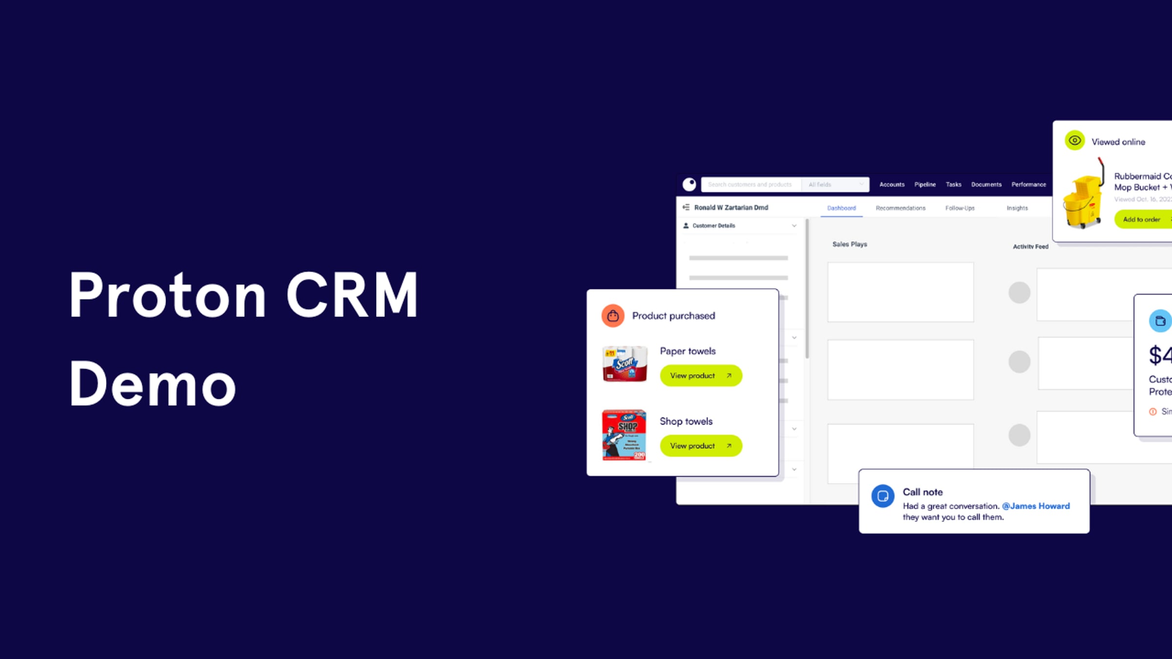 Proton CRM Demo On-Demand