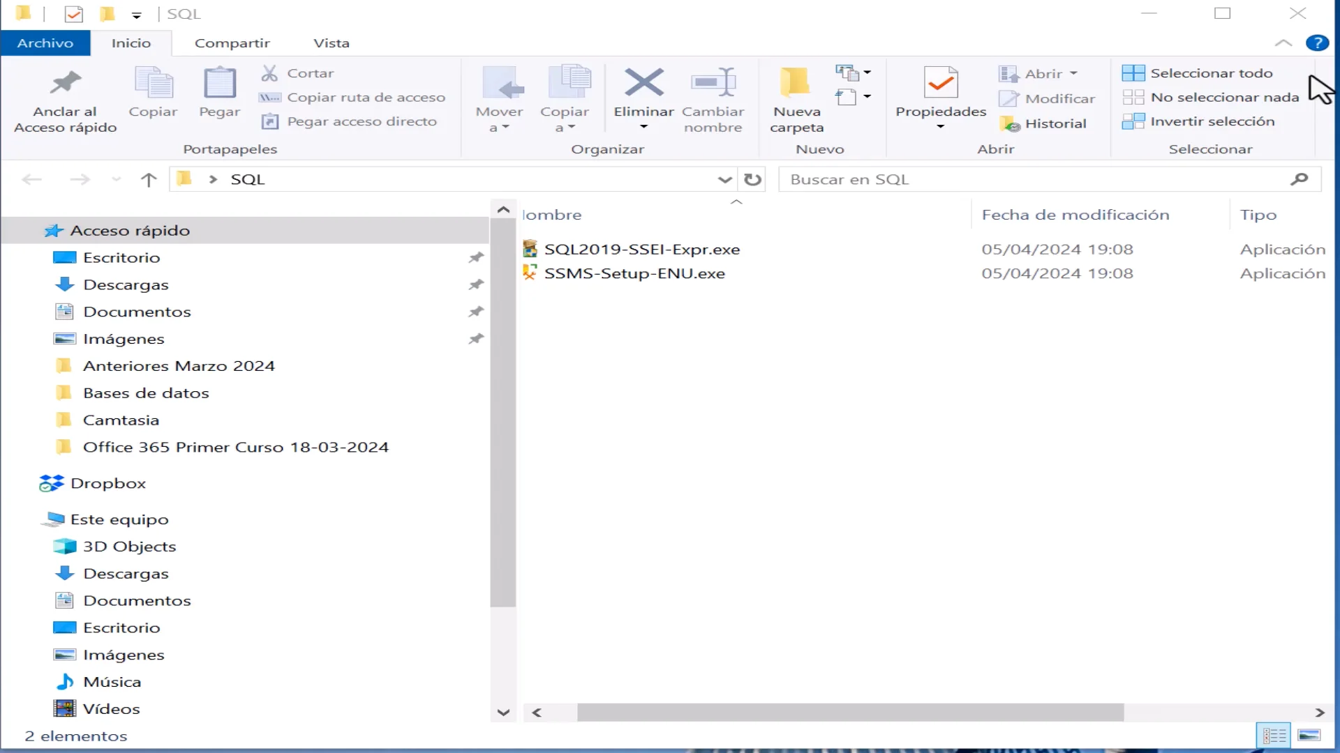 Instalación Sql Server on Vimeo