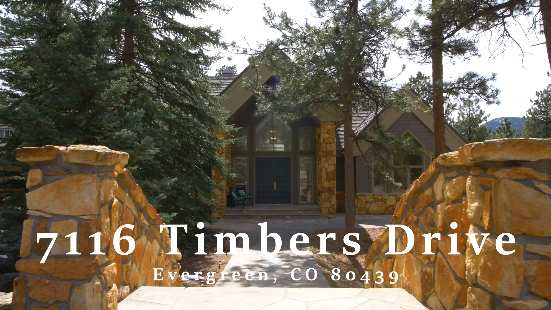 7116 Timbers Drive, Evergreen, CO 80439 on Vimeo