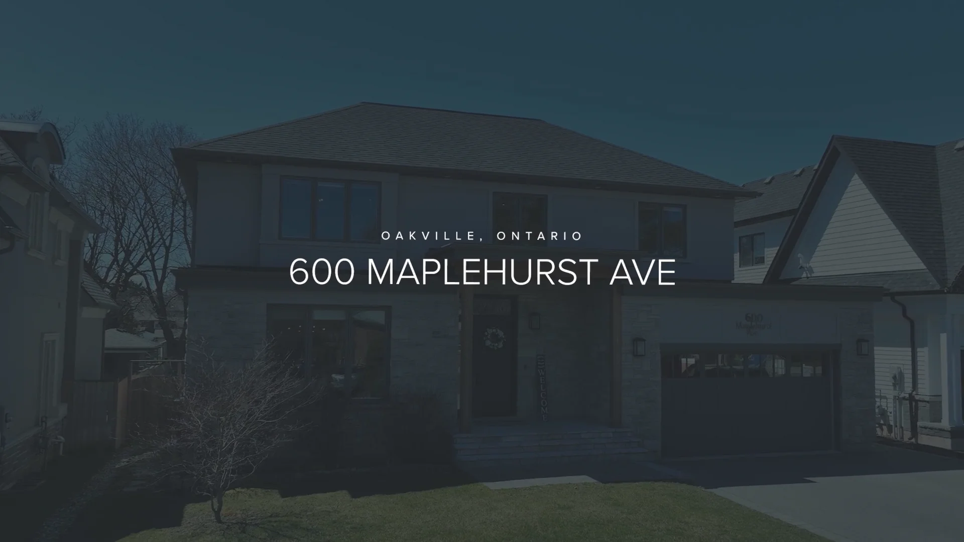 Unbranded Preview 600 Maplehurst Ave, Oakville on Vimeo