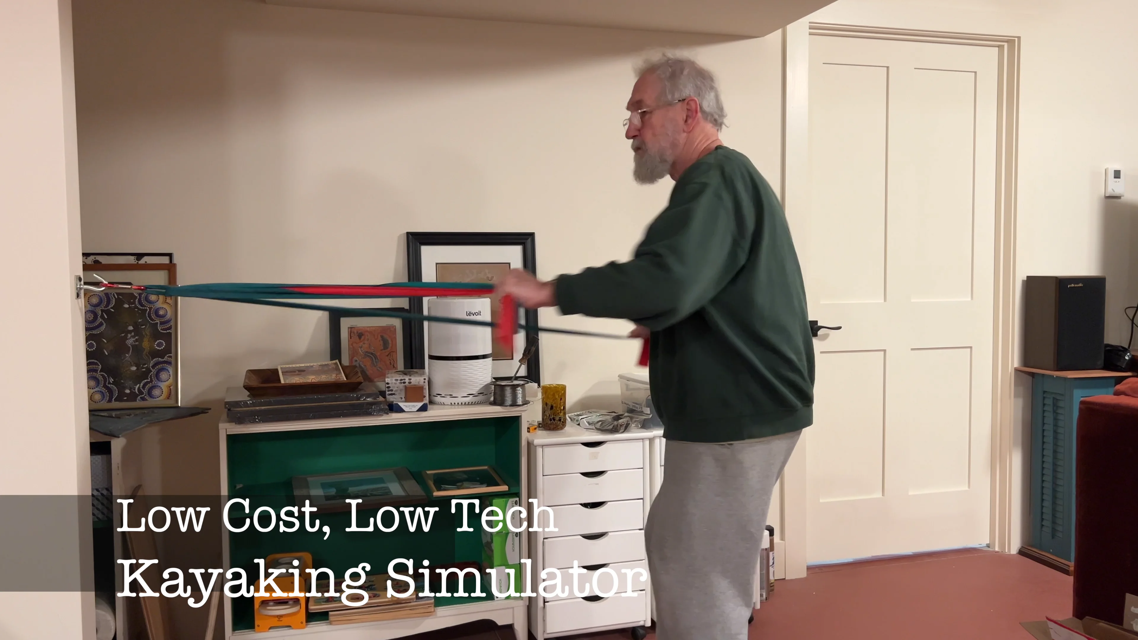 Low Cost & Low Tech Kayak Simulator