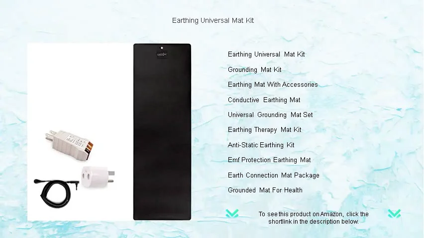 Earthing Universal Mat Kit on Vimeo