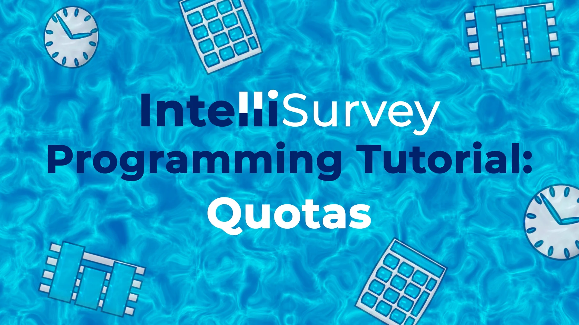 IntelliSurvey Programming: Video 5 - Quotas on Vimeo