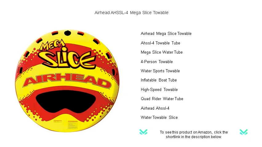 Airhead AHSSL-4 Mega Slice Towable on Vimeo