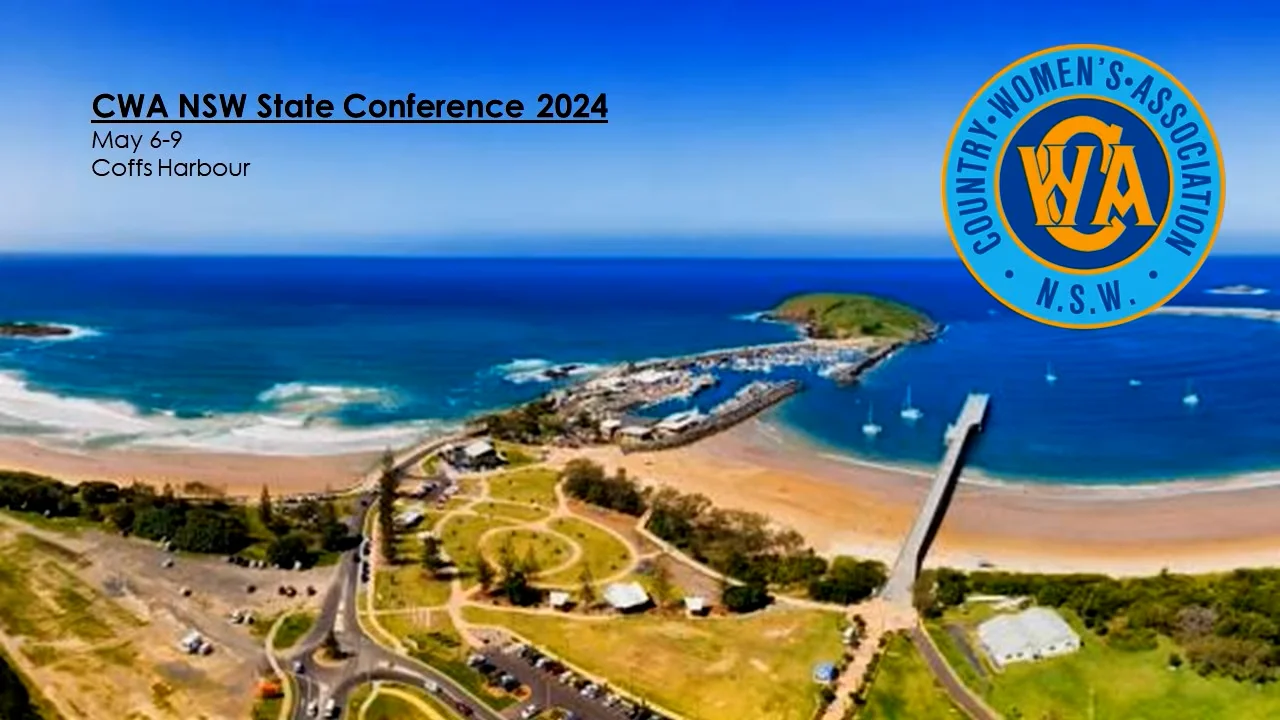 CWA - NSW State Conference 2024 - Day 4 (Thursday) on Vimeo