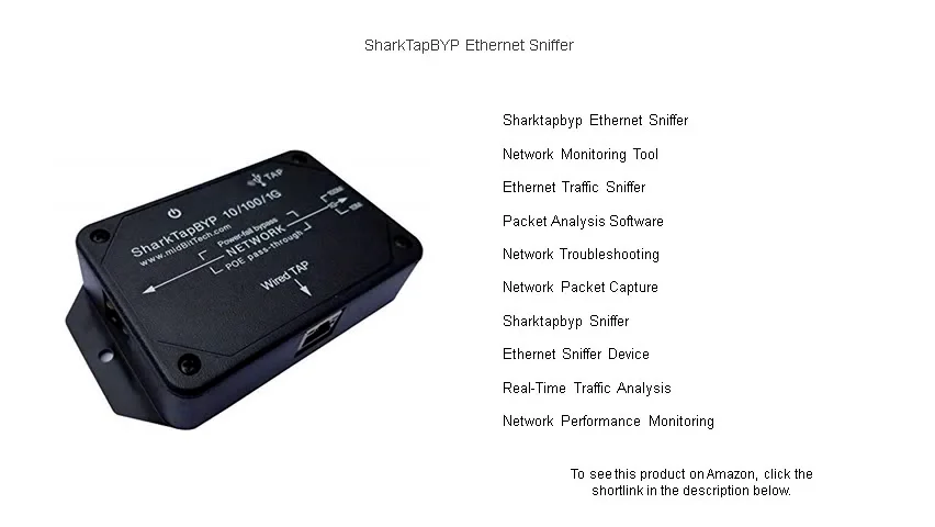 SharkTapBYP Ethernet Sniffer