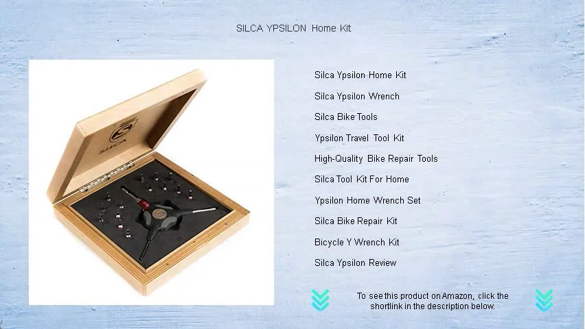 SILCA YPSILON Home Kit on Vimeo