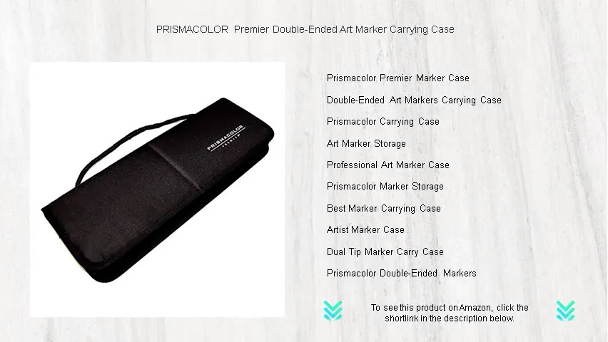 PRISMACOLOR Premier Double-Ended Art Marker Carrying Case on Vimeo