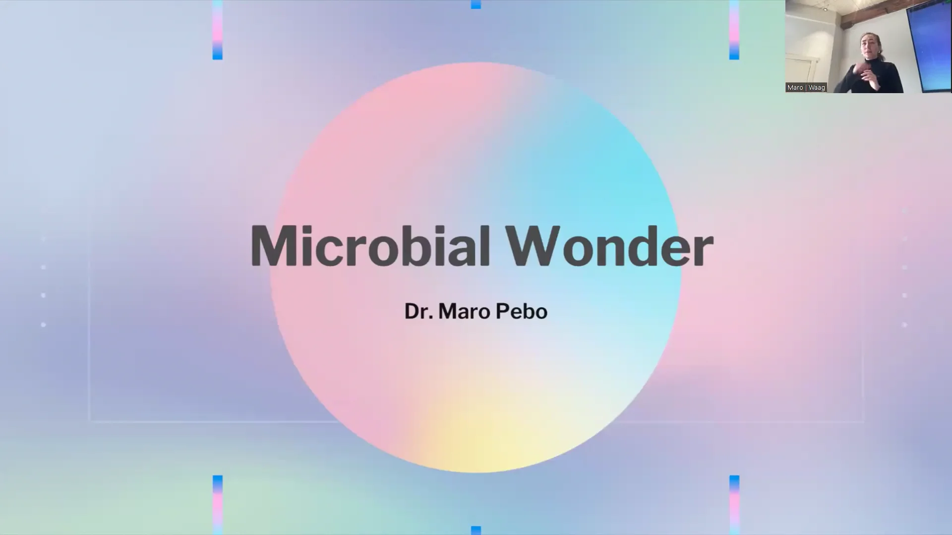 Week 4 - Microbial Wonder - Maro Pebo on Vimeo