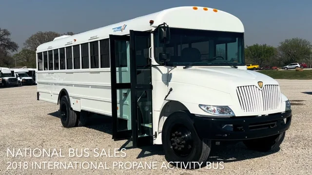 2018 International Propane Activity Bus - National Bus Sales on Vimeo