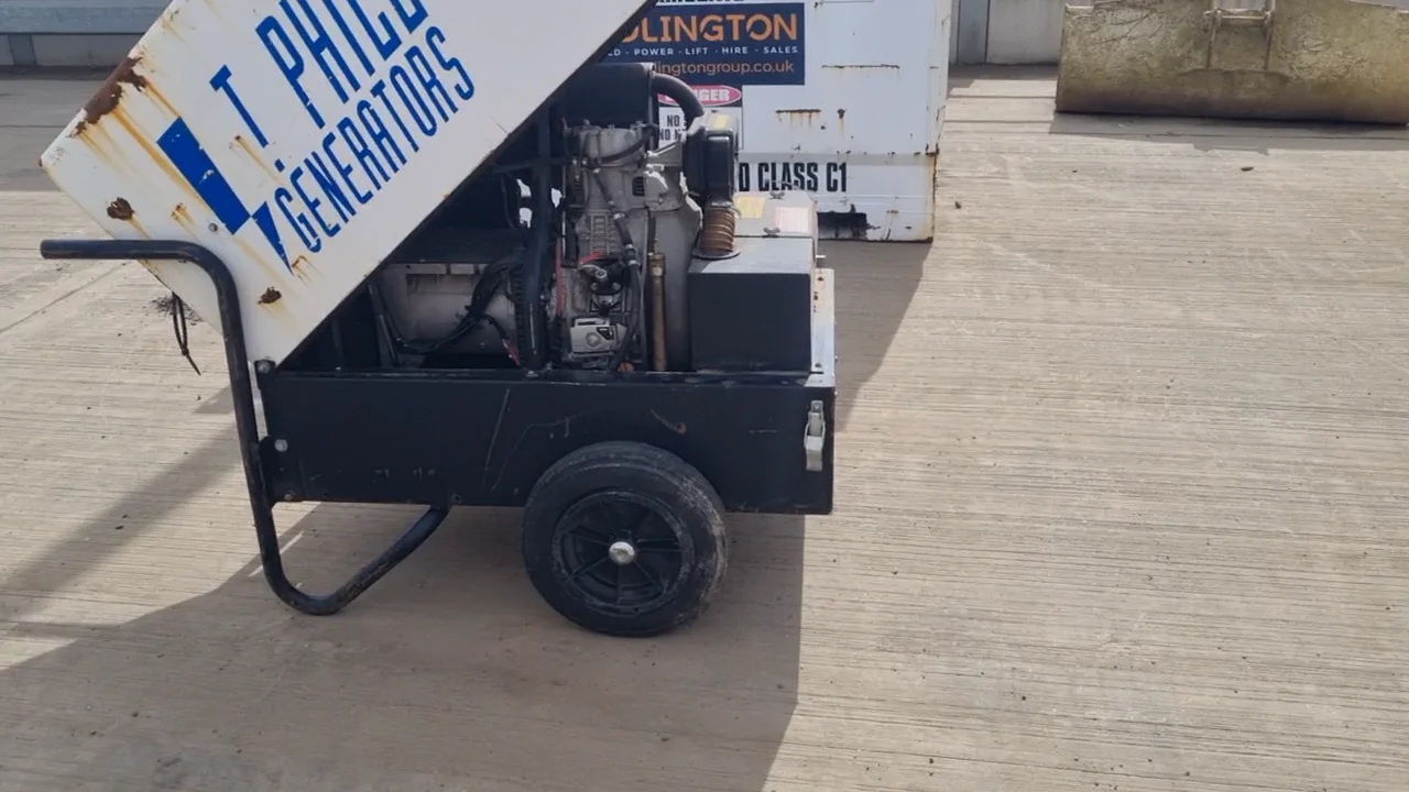 Stephill 6kVA Generator, Yanmar Engine - Leeds April 24 on Vimeo