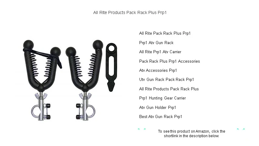 All Rite Products Pack Rack Plus Prp1 on Vimeo