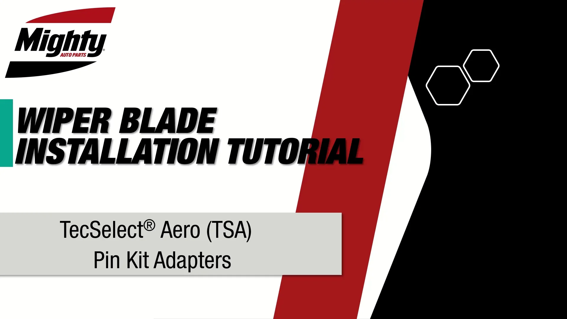 Wiper Blades - Pin Kit Adapter Installation on Vimeo