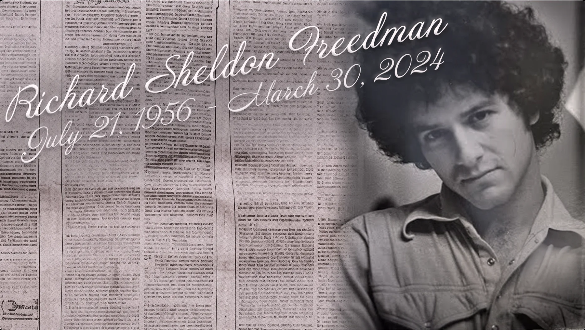 Richard Sheldon Freedman on Vimeo