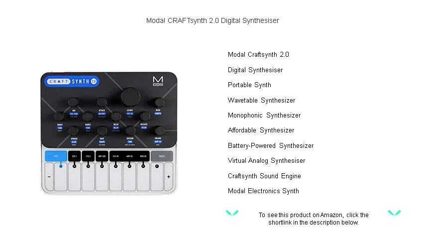 Modal CRAFTsynth 2.0 Digital Synthesiser