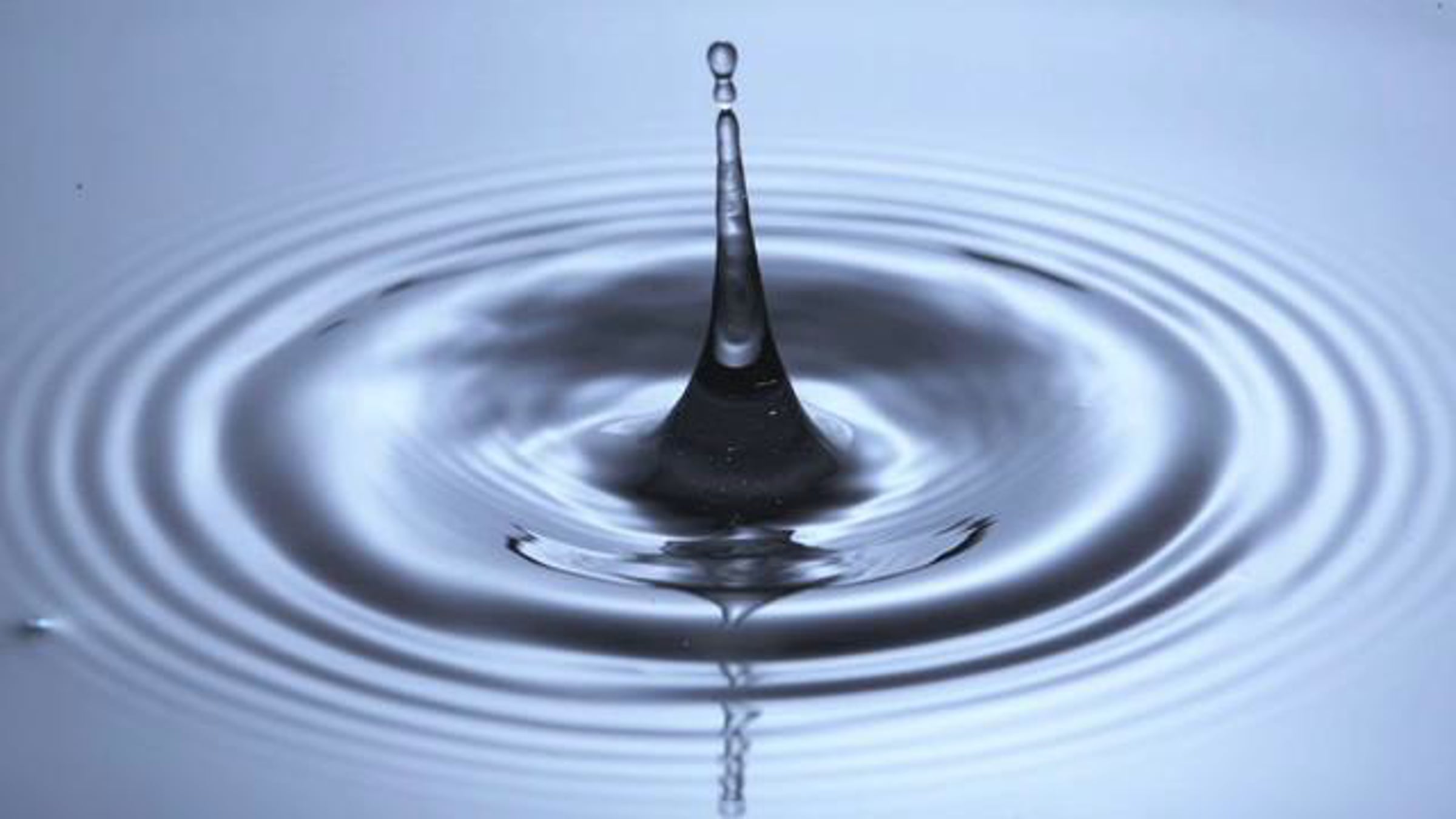Stages of a water drop