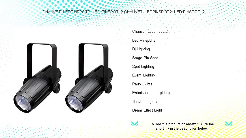 CHAUVET LEDPINSPOT2 LED PINSPOT 2 CHAUVET LEDPINSPOT2 LED PINSPOT 2 on ...