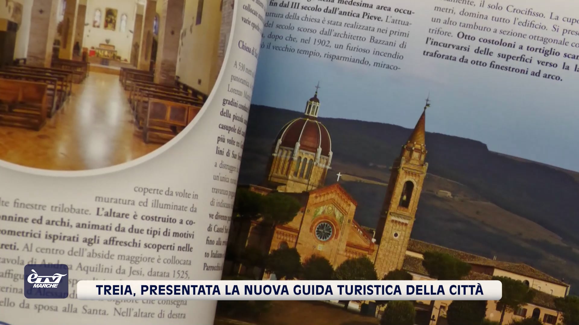Treia, presentata la nuova Guida Turistica della città - VIDEO - eTv ...