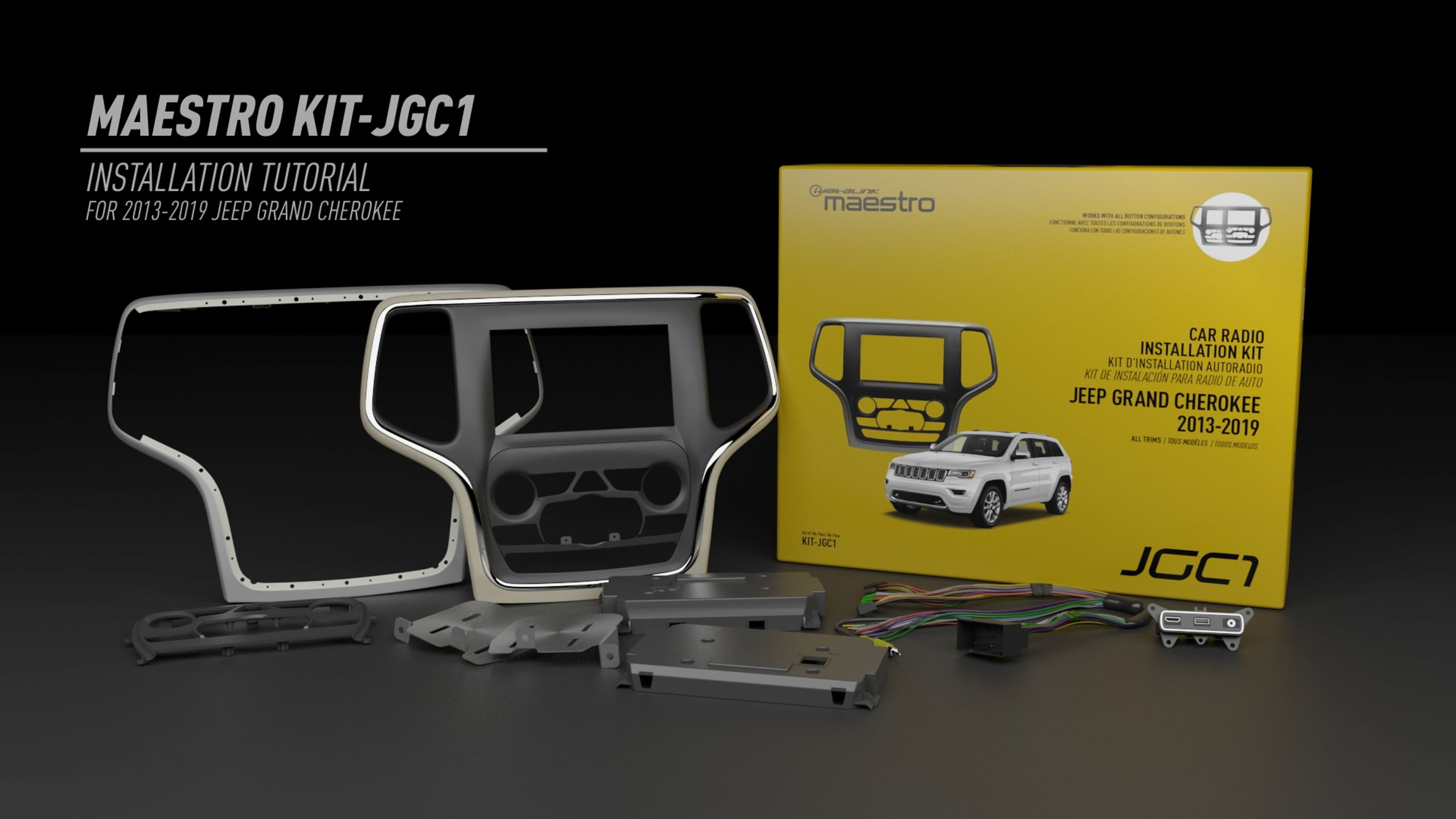 iDatalink Maestro JGC1 2014+ Jeep Grand Cherokee Installation | Videos ...