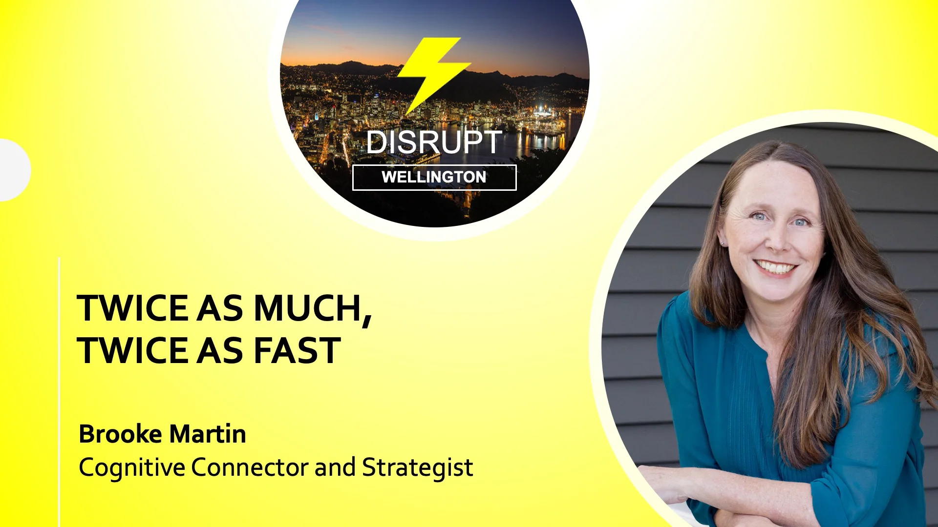 Twice as Much, Twice as Fast | Brooke Martin | DisruptHR Talks on Vimeo