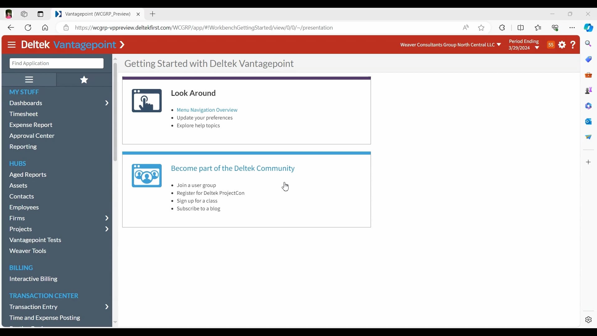 Weaver Training Video - Expense Reports