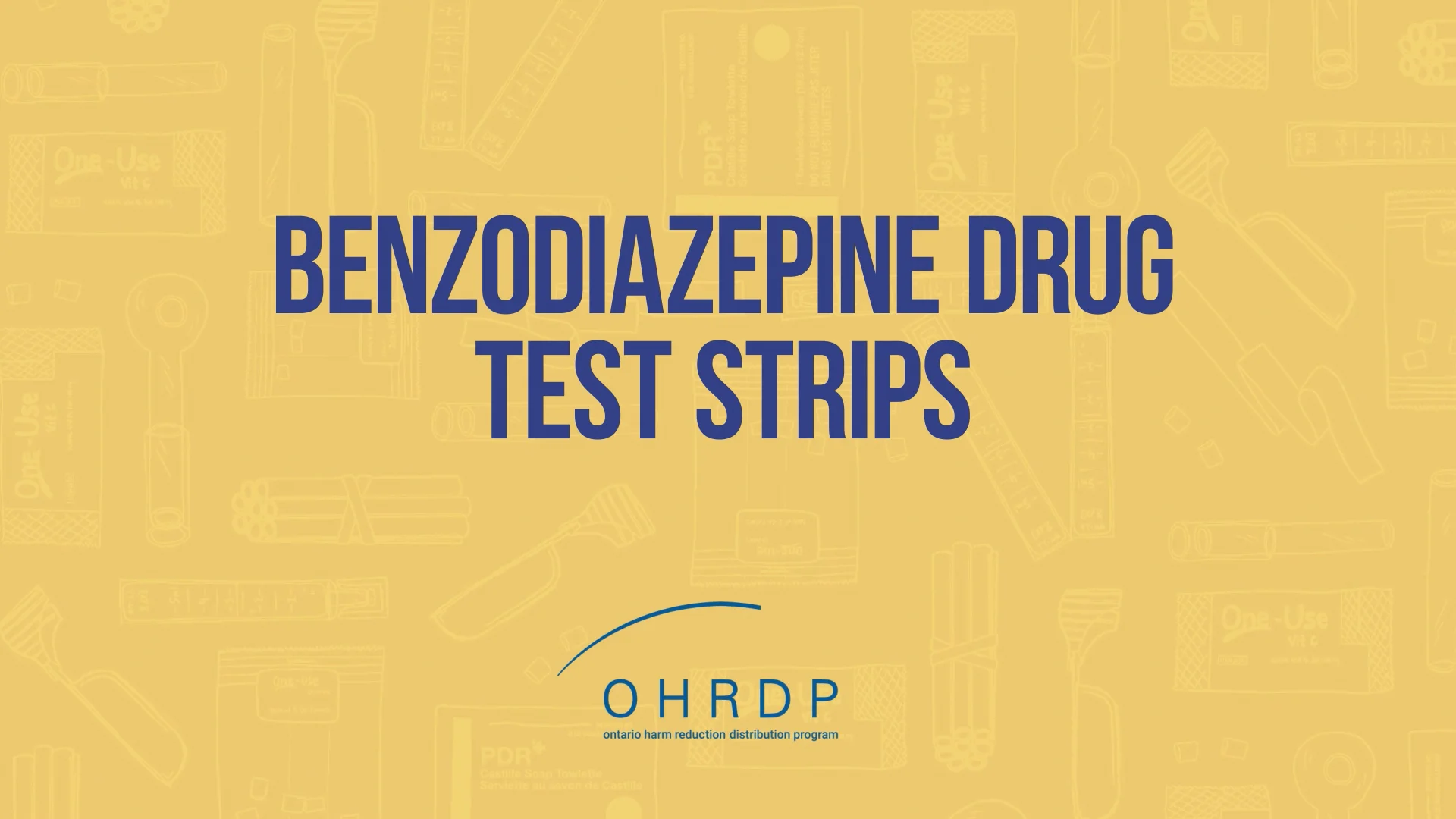 Benzodiazepine Drug Test Strips