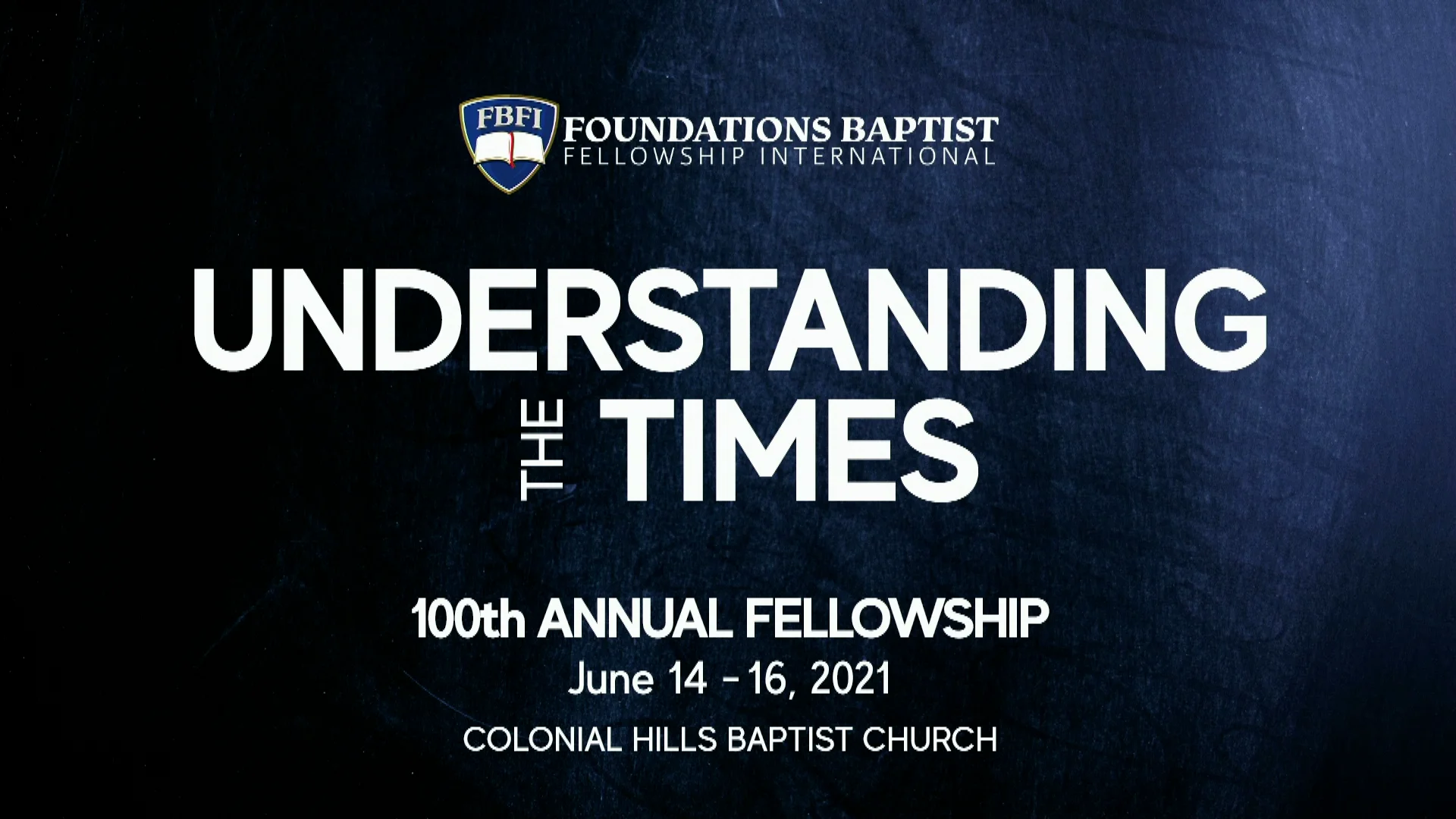 FBFI Annual Meeting - Service #7 - 6-16-2021