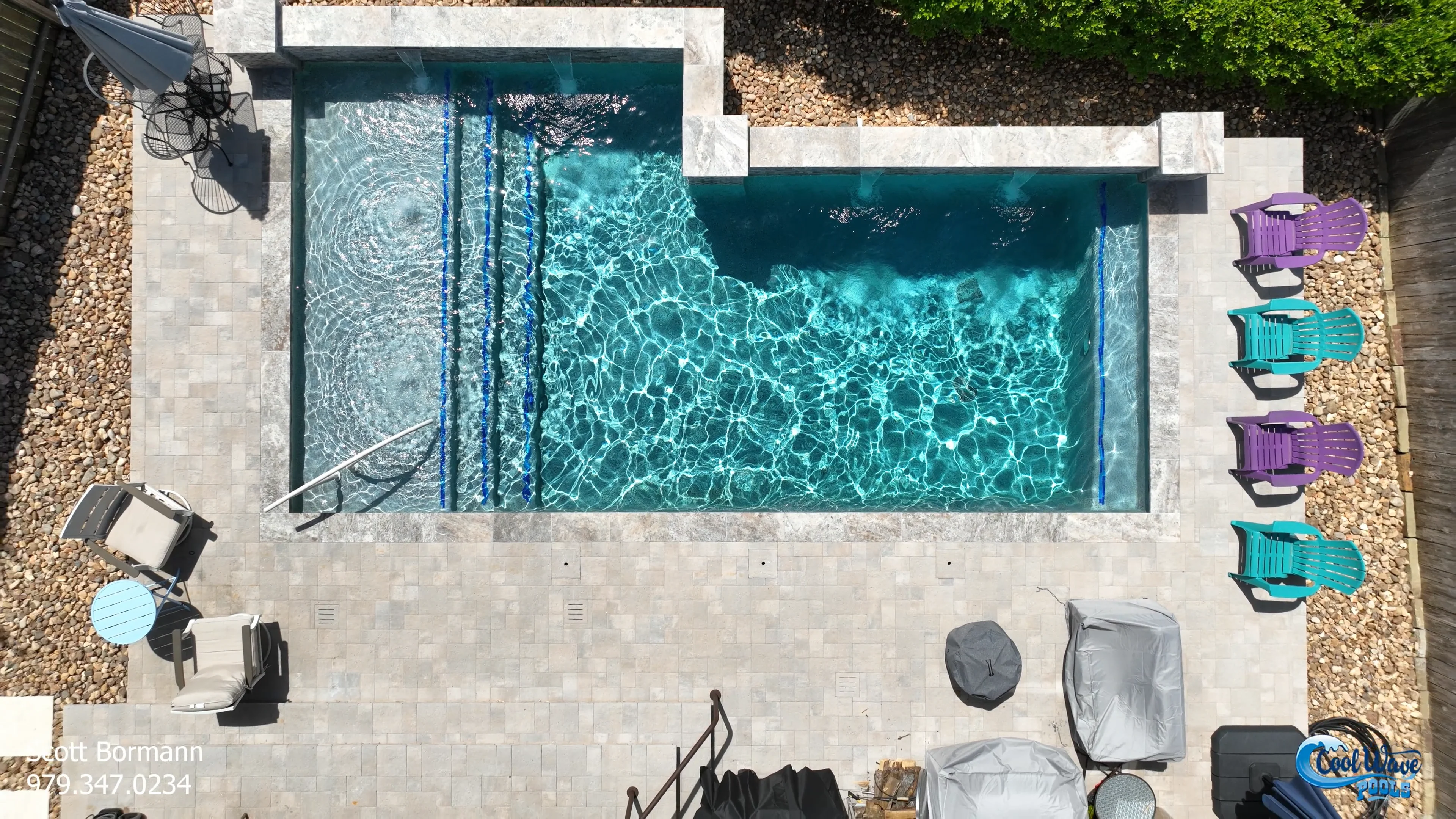 Cool Wave Pools - 2300 Ralston Creek Ct, Brenham on Vimeo