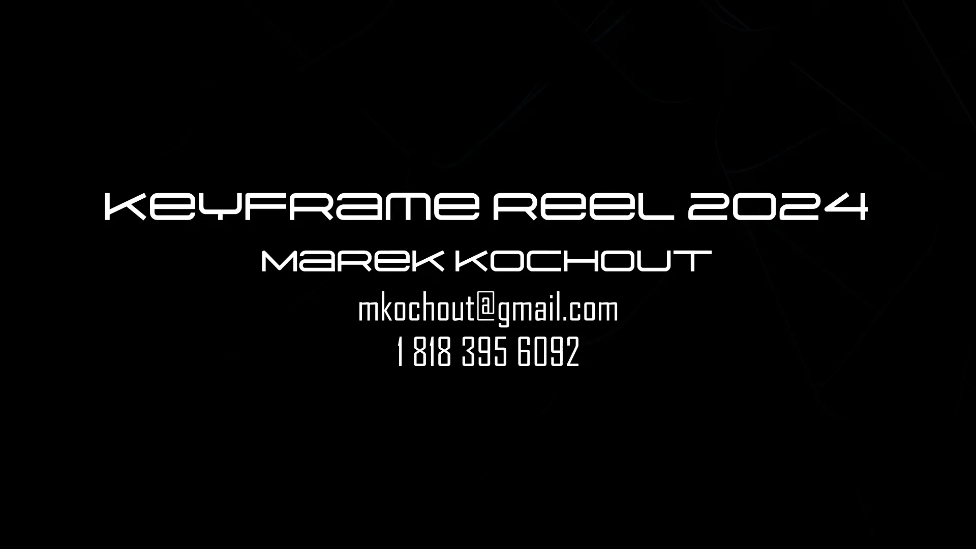 Keyframe Animation reel on Vimeo