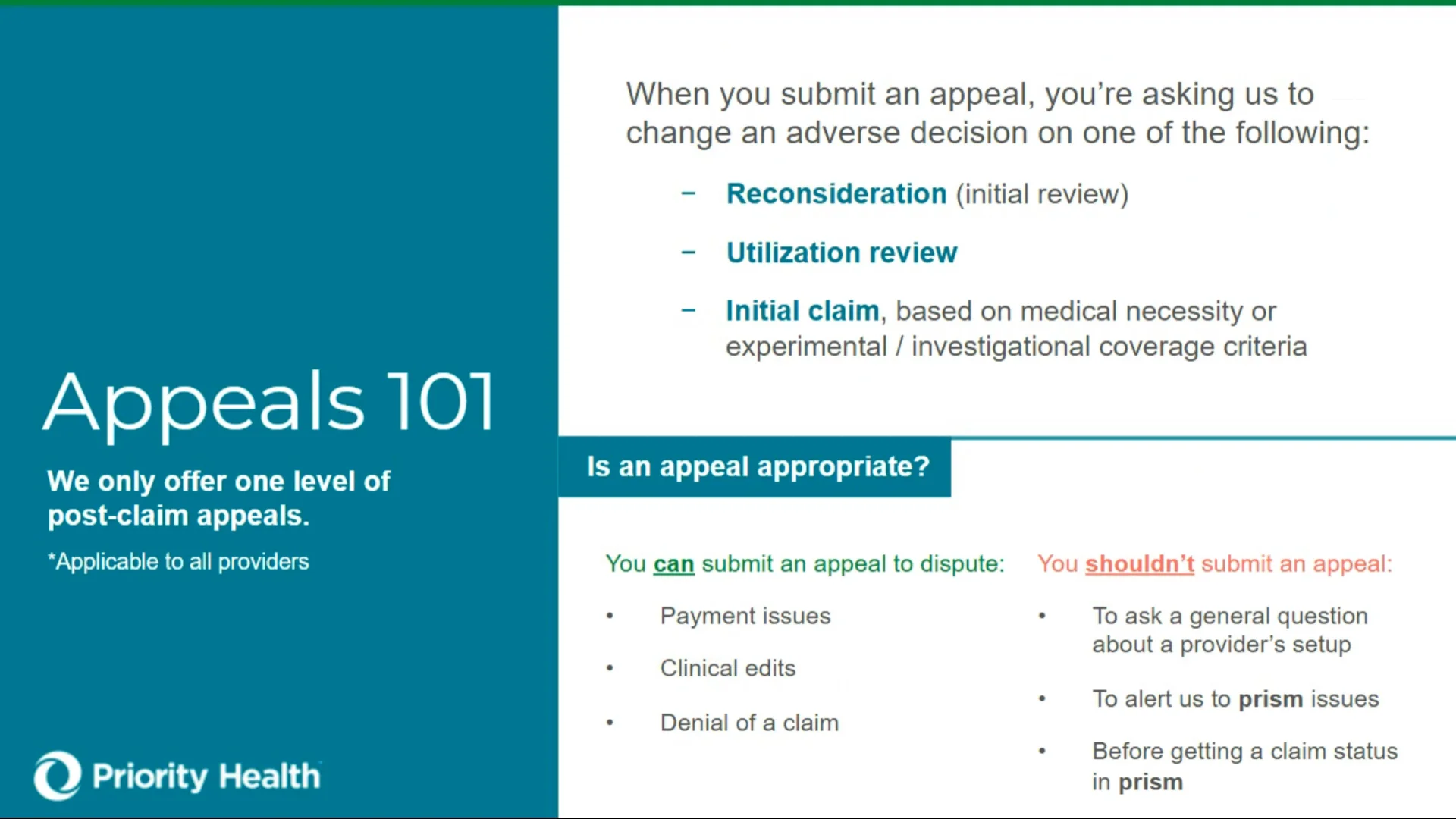 Appeals 101 on Vimeo