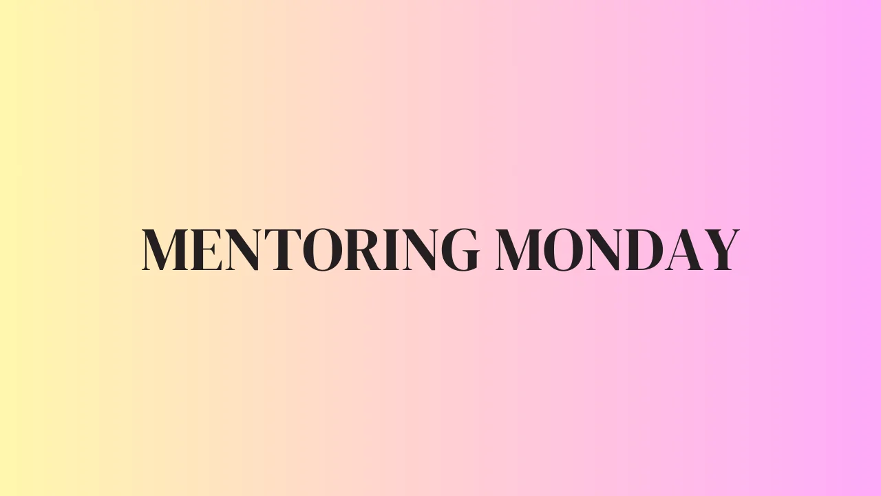 Mentoring Monday - MD Mentoring Monday on Vimeo