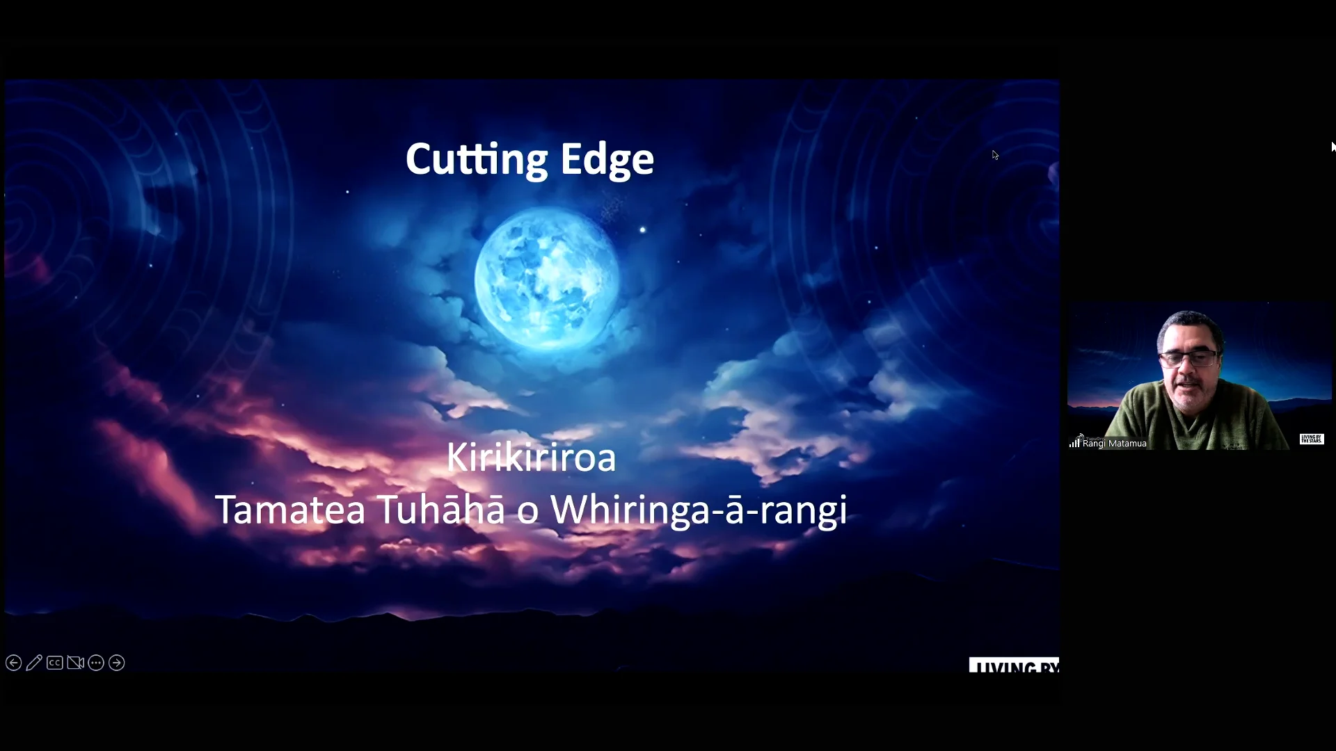Opening keynote - Living by the stars - Professor Rangi Matamua on Vimeo