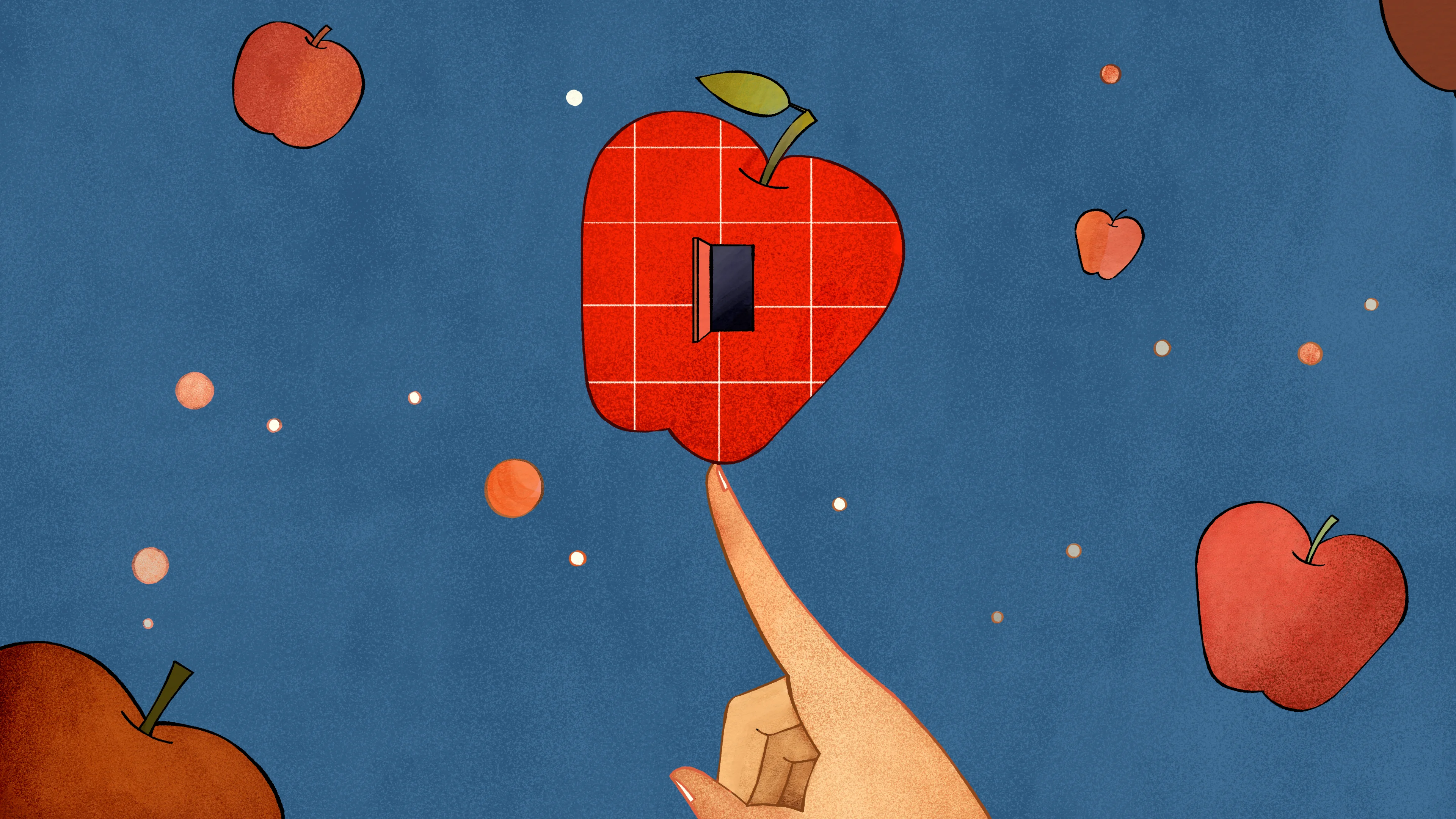Apple Tunnel Animation