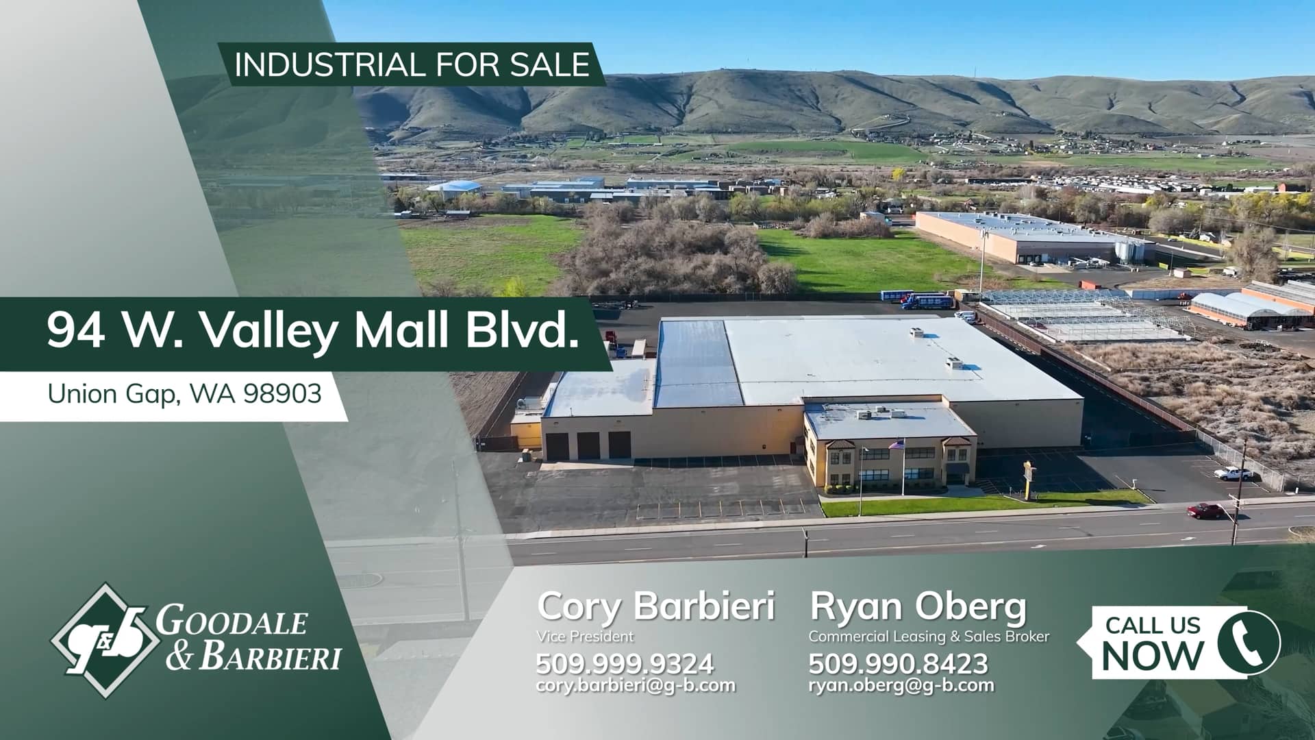 Industrial for Sale | 94 W. Valley Mall Blvd., Union Gap, WA 98903 ...
