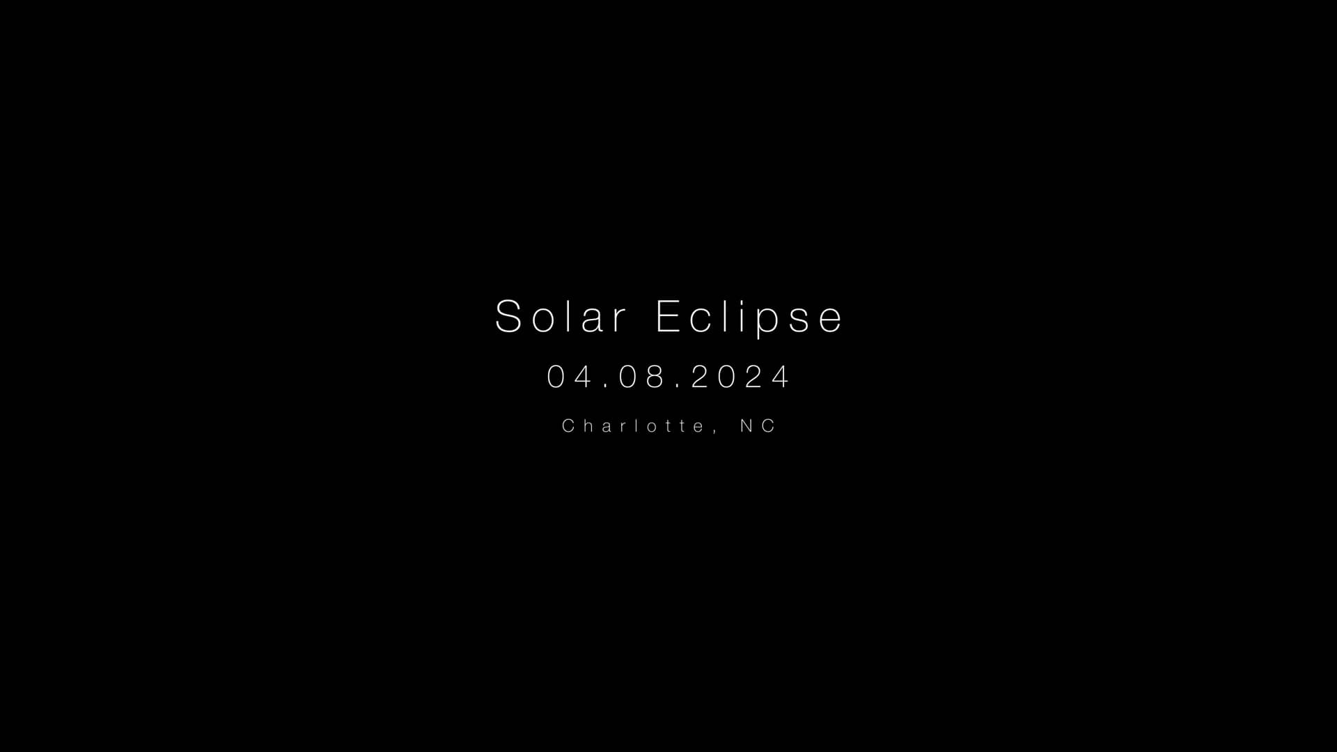 Solar Eclipse Time-lapse - April 8, 2024 on Vimeo