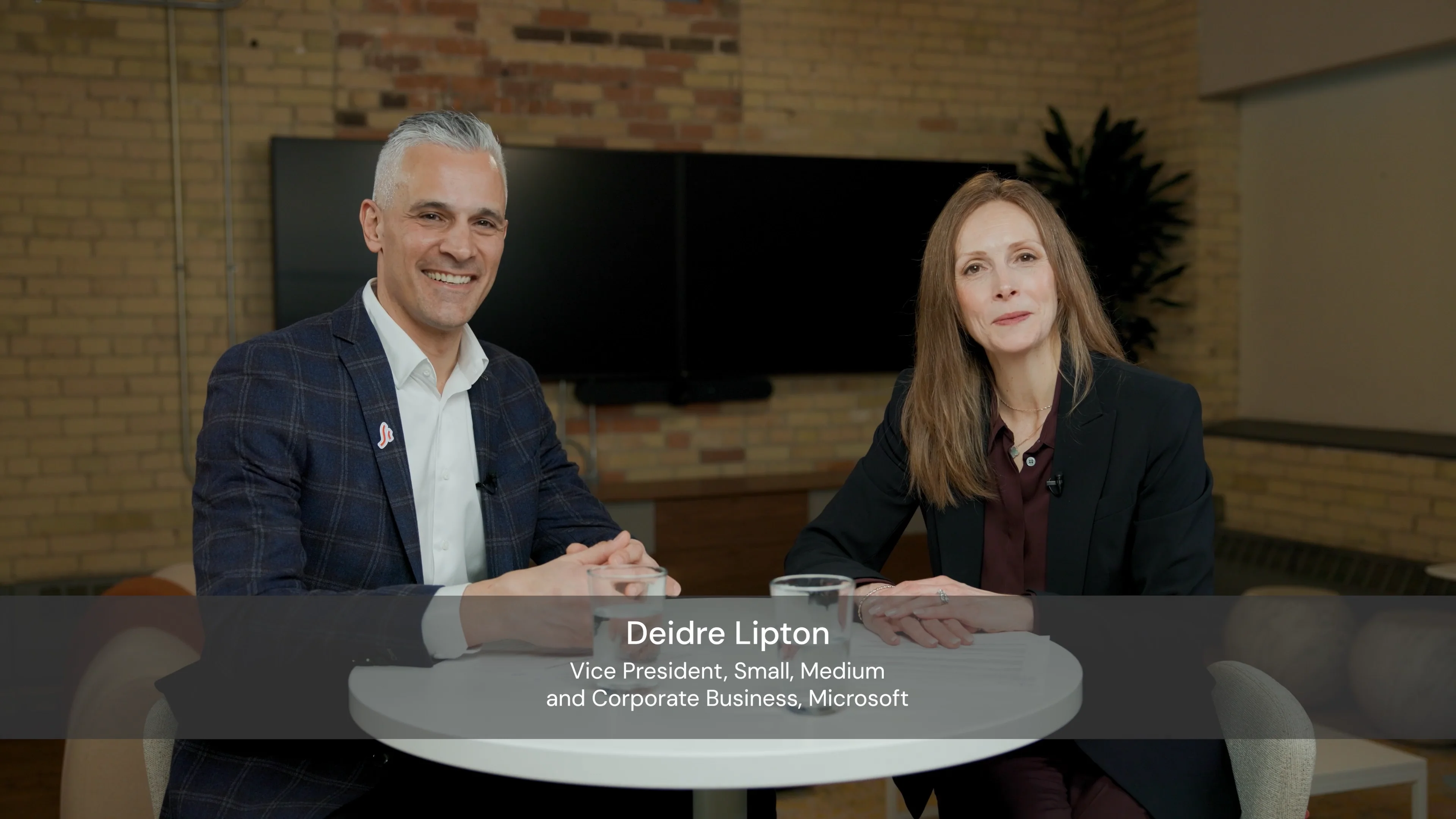 Microsoft Canada’s Deidre Lipton interviews Andrew Caprara