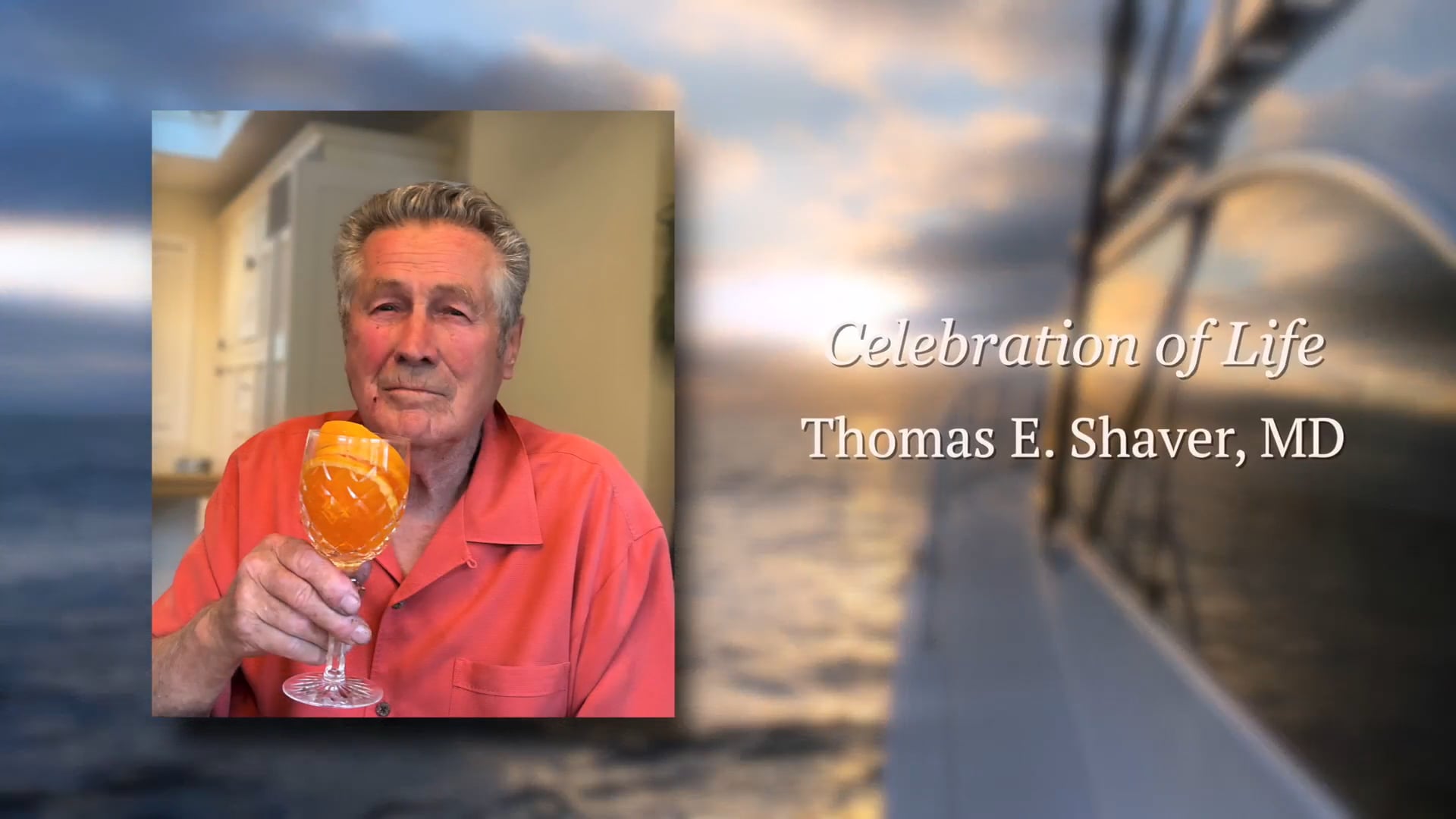 Celebration of Life Thomas Shaver 2024