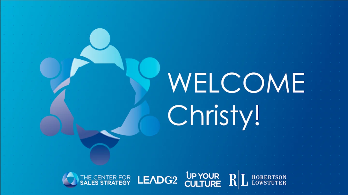 Welcome Christy on Vimeo