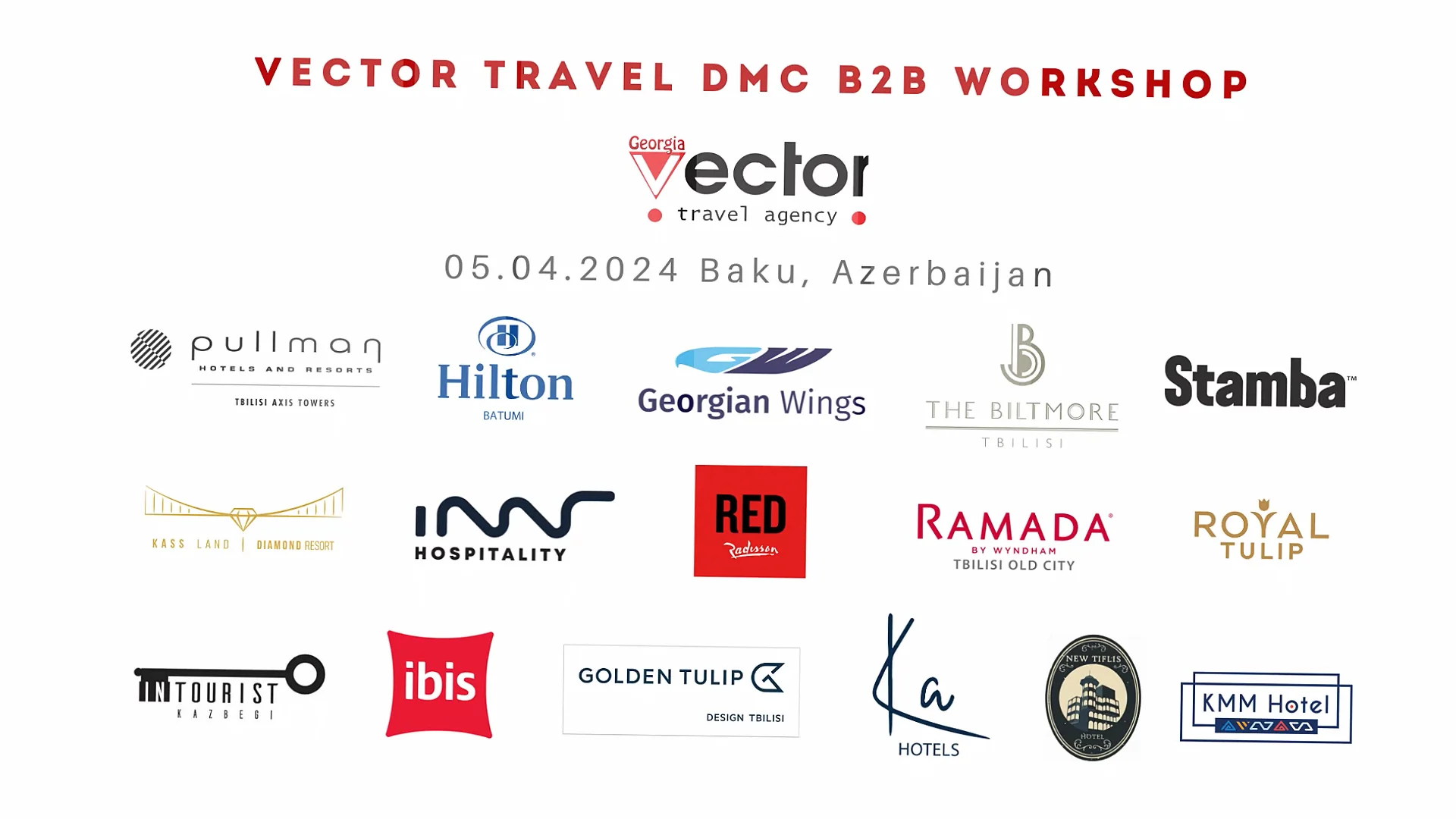 Georgian B2B Travel Workshop in Azerbaijan 2024 / from Vector Travel DMC on Vimeo